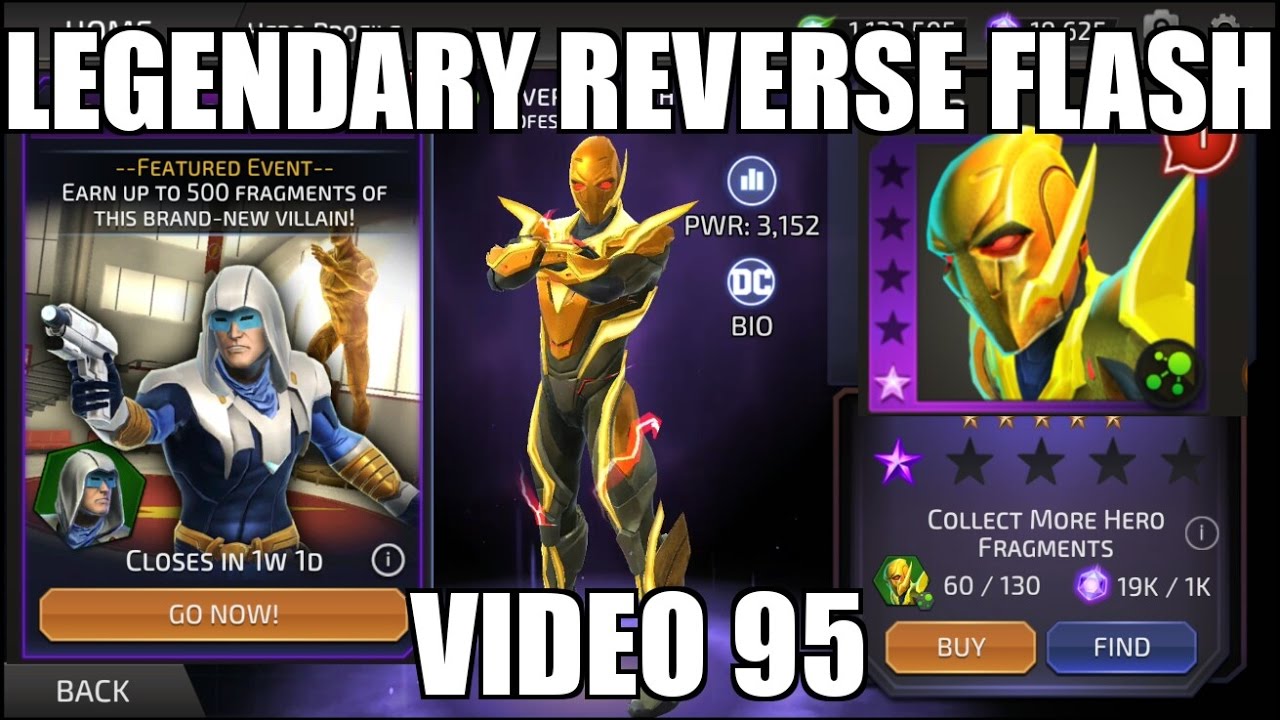 DC Legends Game Video 95 = Legendary Reverse Flash - Captain Cold ...