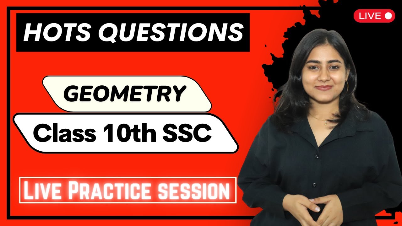 🔥Challenging Questions of Geometry🔥HOTS Questions | Class 10th SSC ...