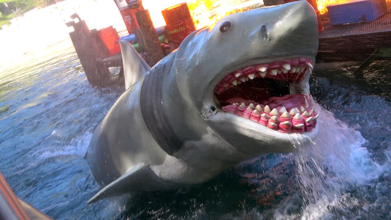 Jaws - Universal Studio Tour - 4K POV - Universal Studios Hollywood ...