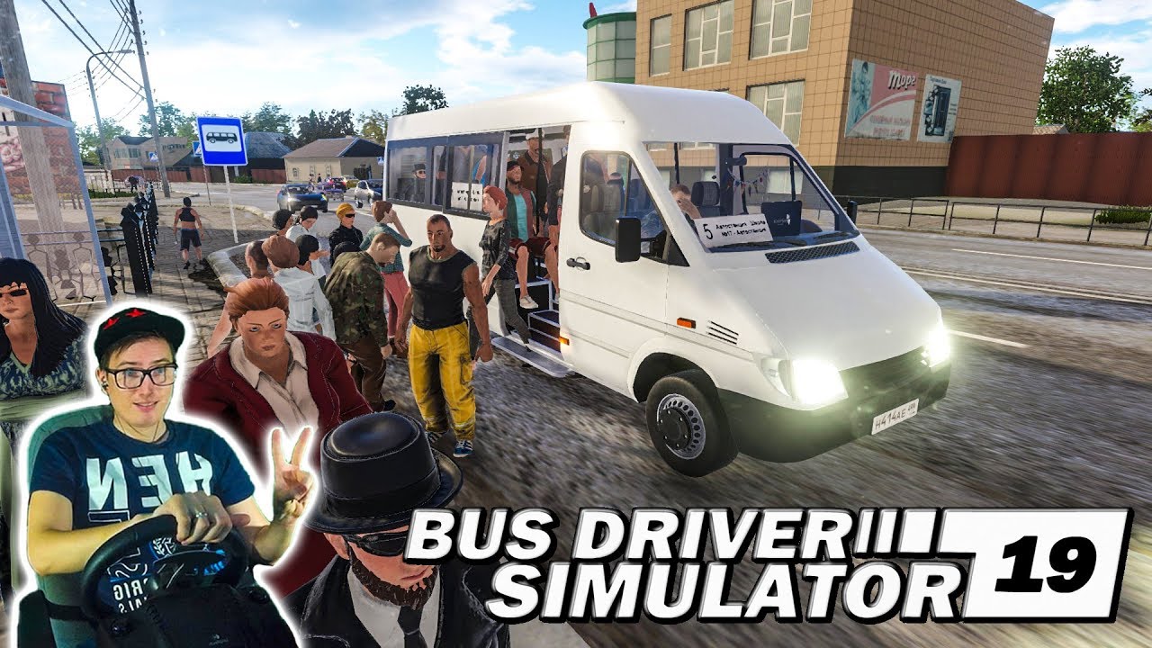 НОВАЯ МАРШРУТКА В МОЁМ ГАРАЖЕ И ТЮНИНГ ПАЗИКА! ВОДИТЕЛЬ МАРШРУТКИ Bus ...