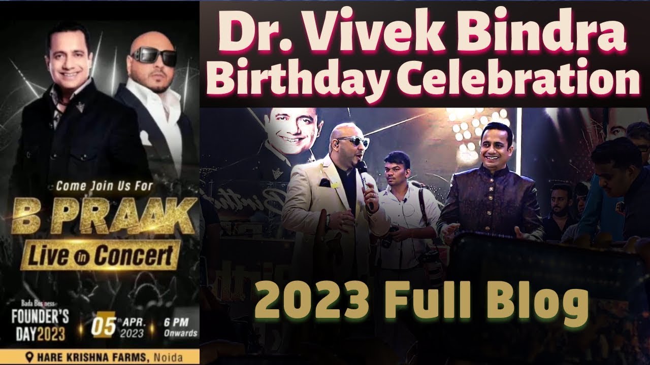 @MrVivekBindra Mr. Vivek Bindra Birthday Celebration with IBC at ...