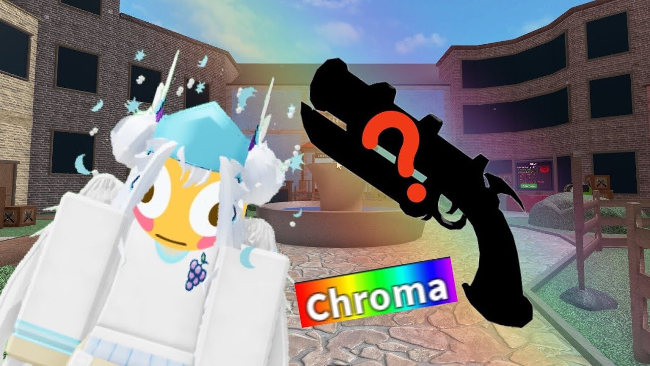 Using the NEW and RARE CHROMA Swirly Gun! (Murder Mystery 2) - YouTube