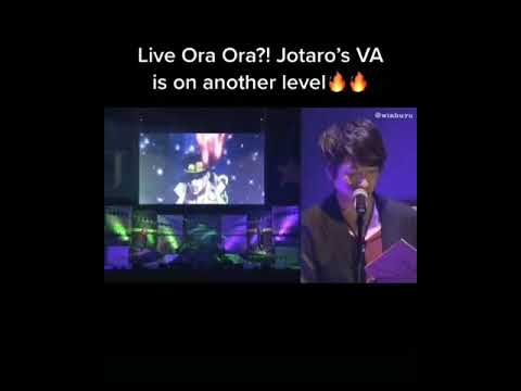 JoJo video ora ora ora