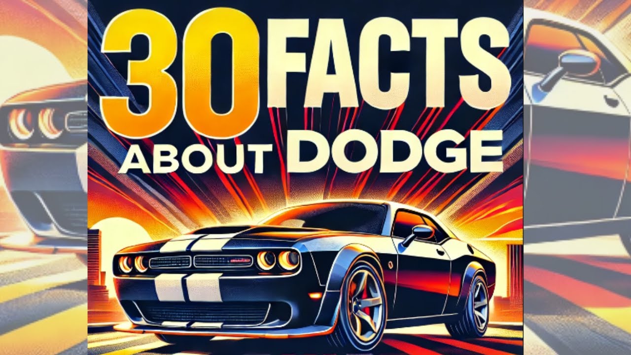 30 Mind Blowing Facts About Dodge You Didn't Know! - YouTube