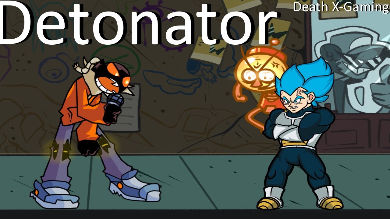Friday Night Funkin' - Detonator But It's Whitty Vs Benson And Vegeta ...