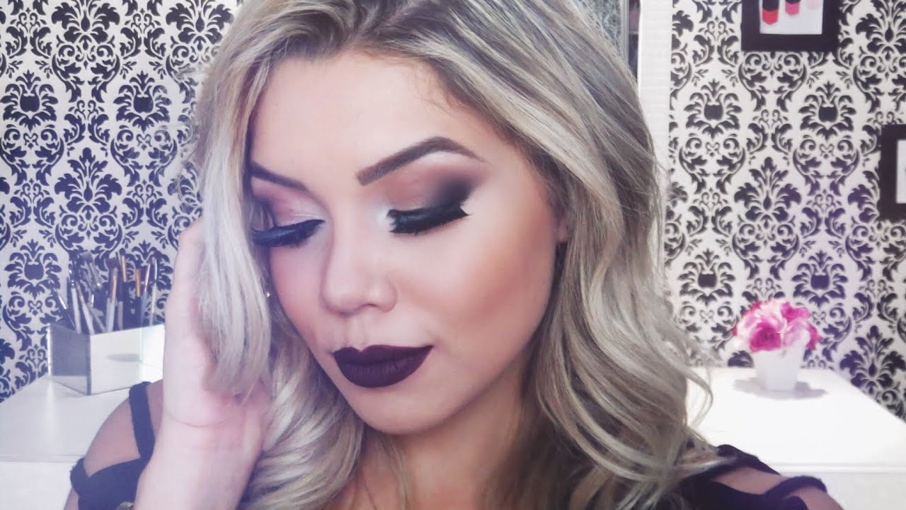 Maquiagem Poderosa - Olho tudo, Boca tudo | Julyanne Silva - YouTube