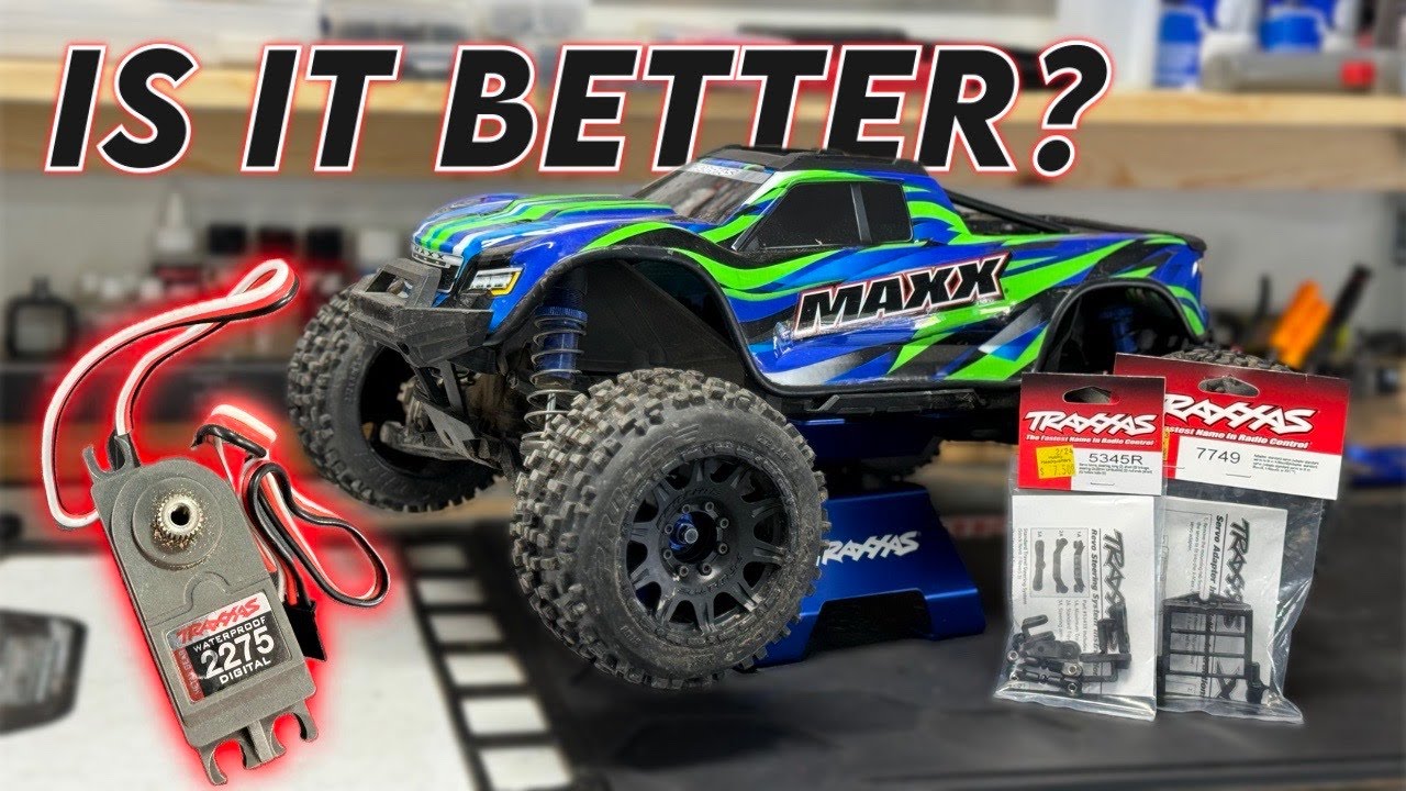 Traxxas MAXX | Servo UPGRADE - YouTube