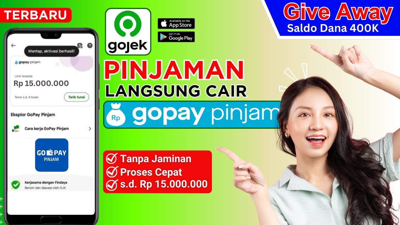 GOPAY Pinjam - Cara Mencairkan GOPAY Pinjam Di GOJEK | Cara Tarik Tunai ...
