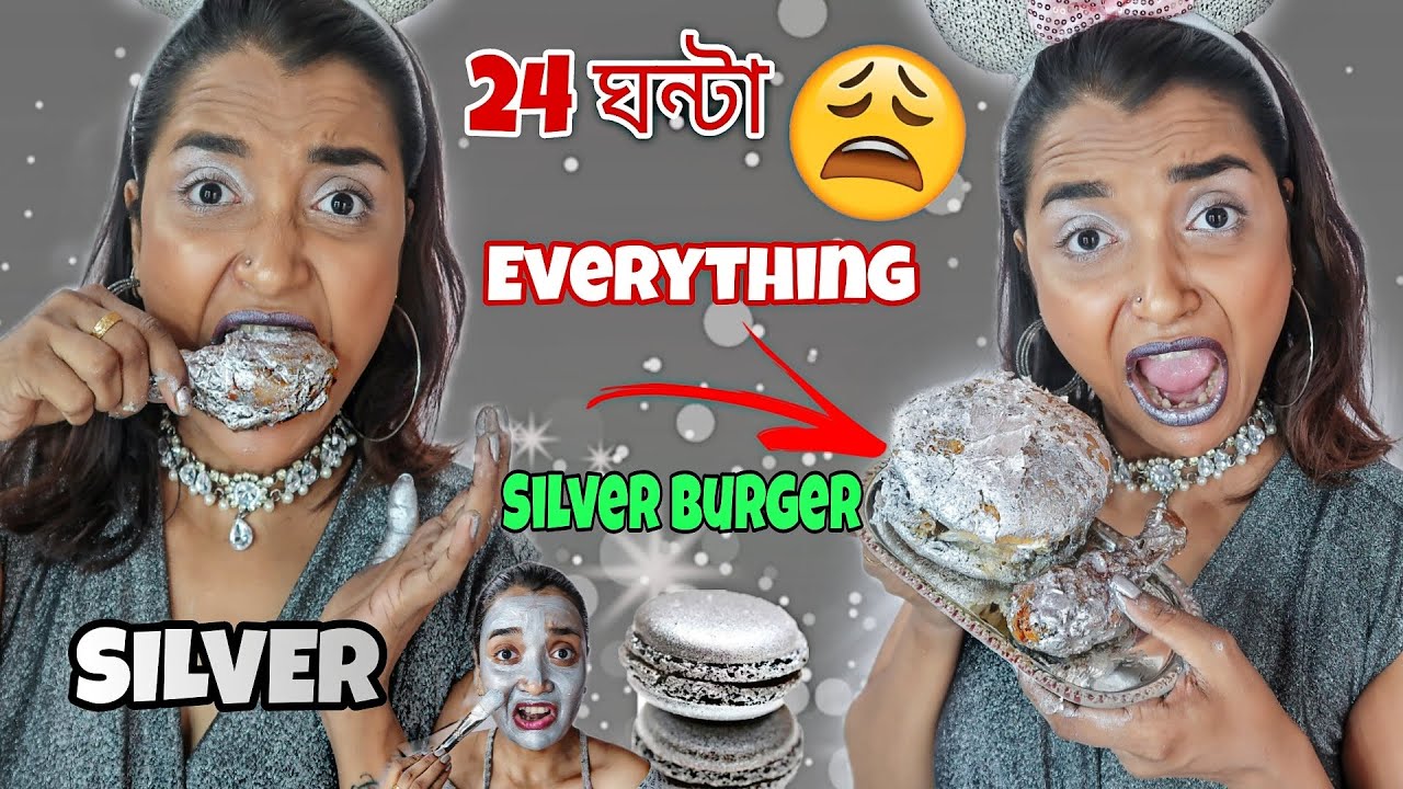 I used SILVER THINGS for 24 HOURS - এ কেমন ভয়ঙ্কর খাবার ?? Extreme ...