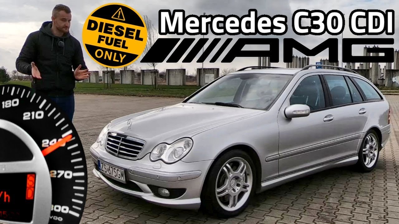 2003 Mercedes C30 CDI AMG - Jedyny DIESEL w historii AMG. - YouTube