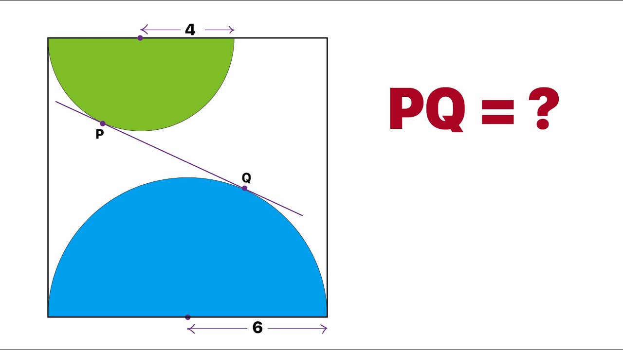 What's the length of PQ ? - YouTube