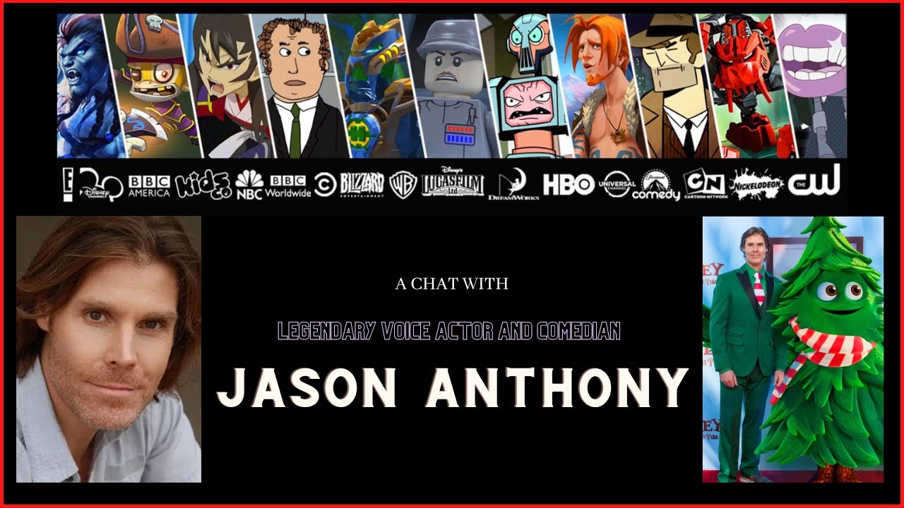 A Chat with legendary Voice Actor and Comedian, Jason Anthony! - YouTube
