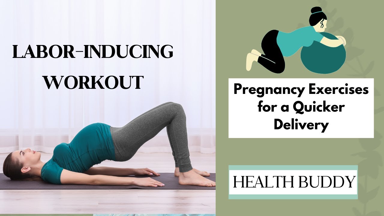 Labor-Inducing Workout Routine: Exercises for Expecting Moms - YouTube