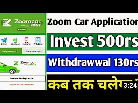 Zoom car app payment Proof || New Earning app Today || Zoom car real or ...