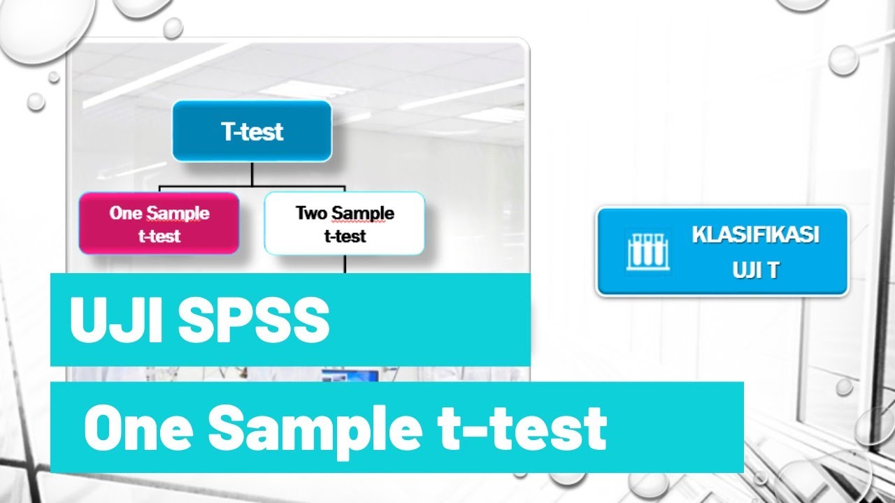 Uji One-sample t-test | Statistik | Kesehatan - YouTube