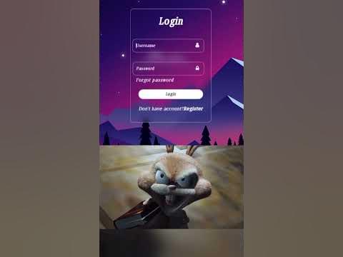 Create a Stylish HTML CSS Login Form with Stunning Blur Background ...