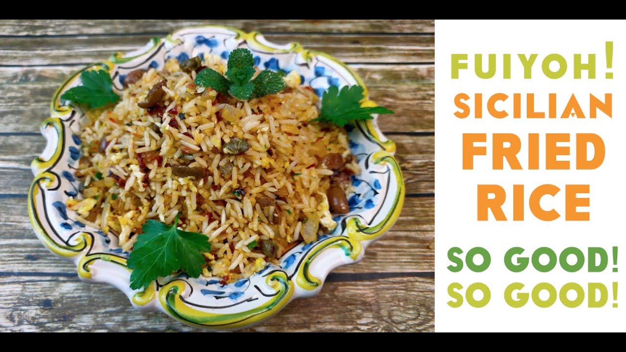 Haiyaa! Sicilian fried rice! Fuiyoh! - YouTube