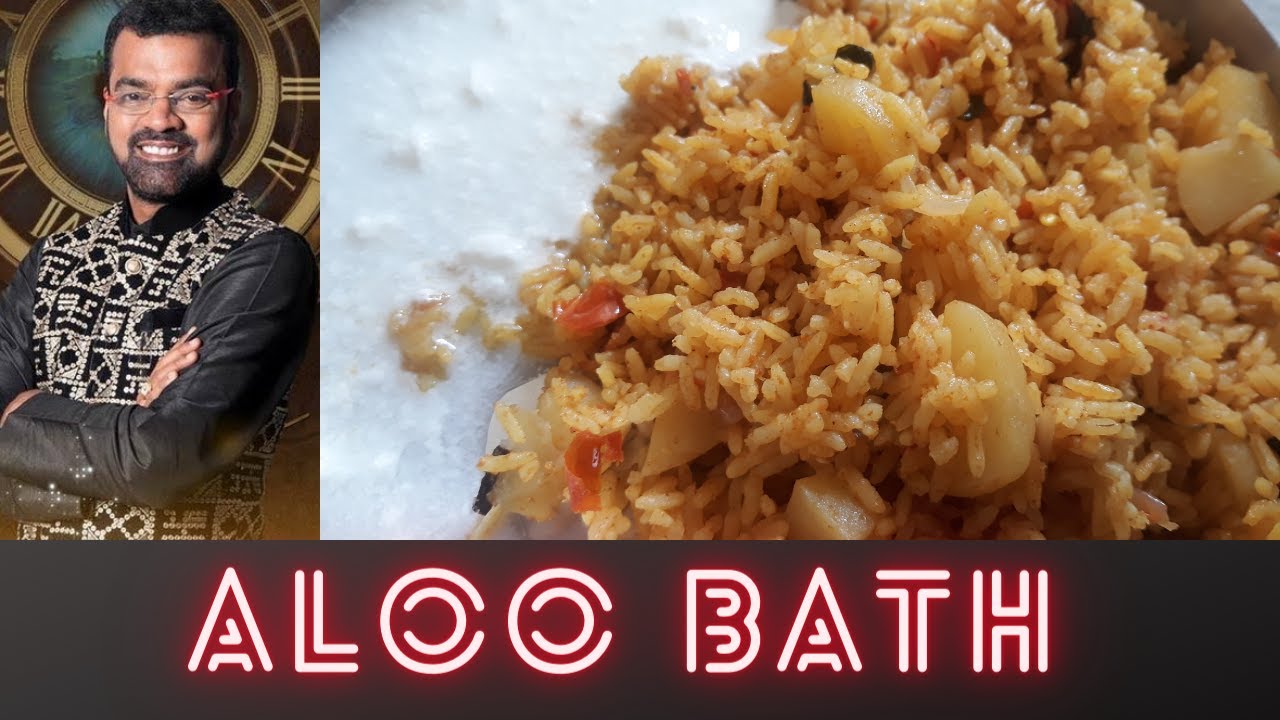 Cook with Comali Balaji's Recipe | Aloo Bath | CWC Season 1 Recipe ...