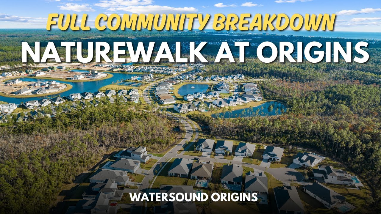 Living in NatureWalk at Watersound Origins: Gated Community & Amenities ...