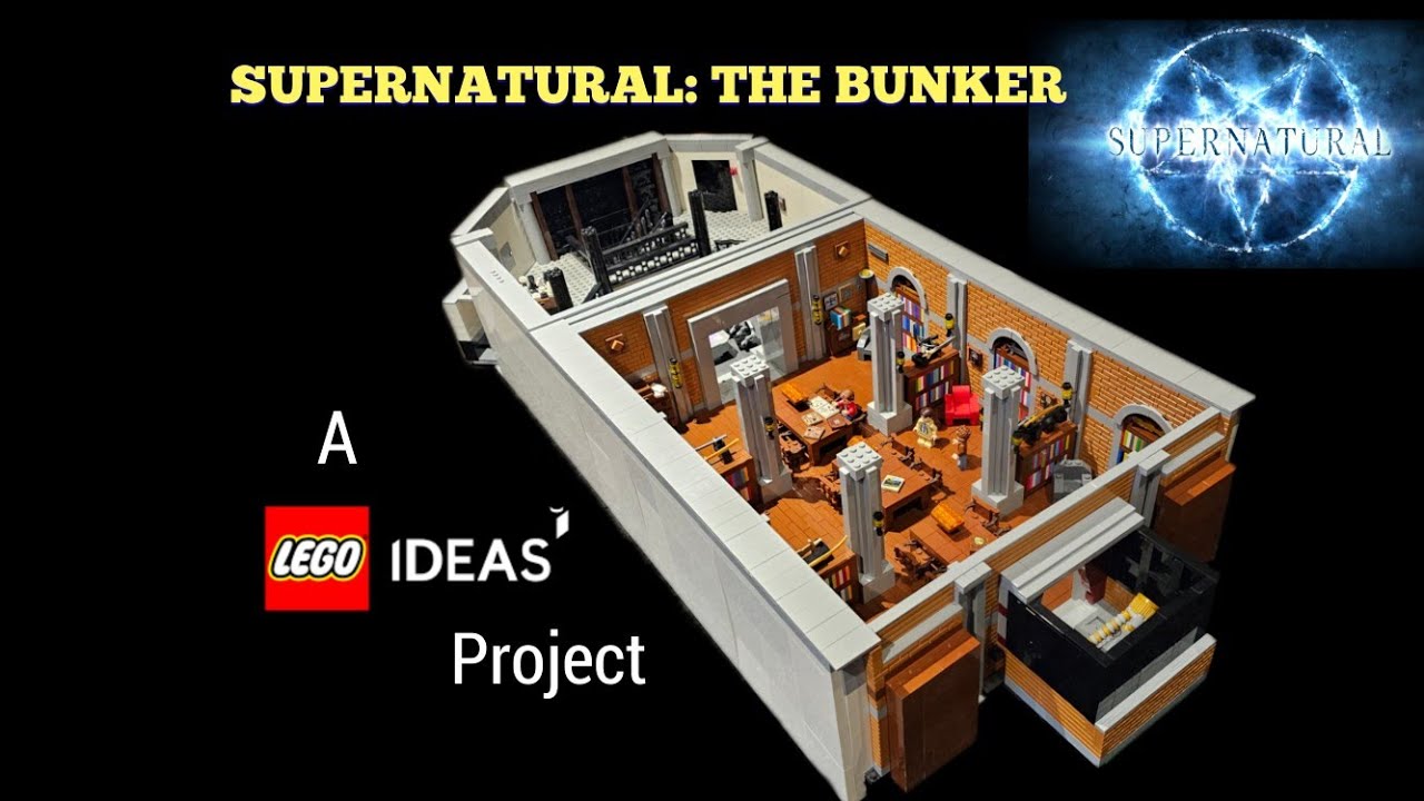 Lego Supernatural Bunker - Lego Ideas submission - YouTube