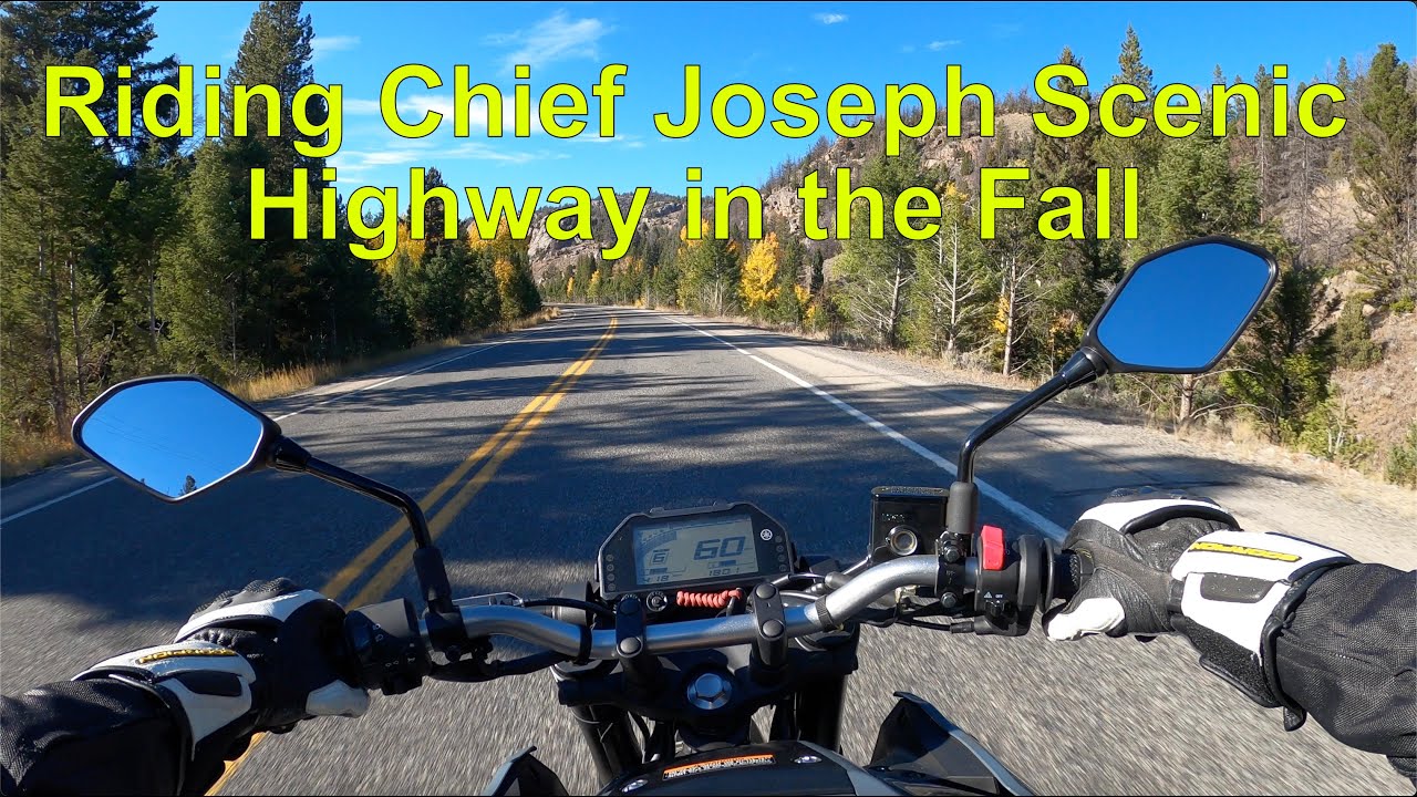 Best Fall Season Motorcycle Ride in Wyoming | Chief Joseph Scenic Byway ...