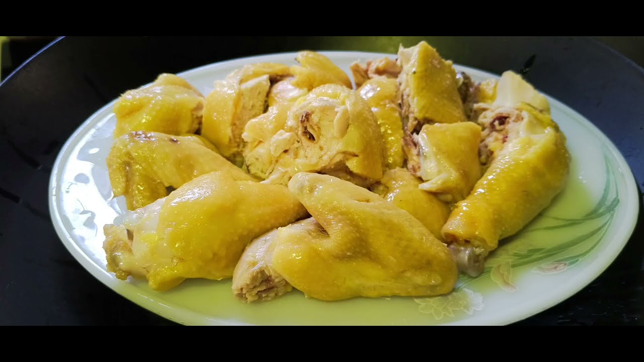 Traditional Steam Whole Chicken || Chinese Recipe - YouTube