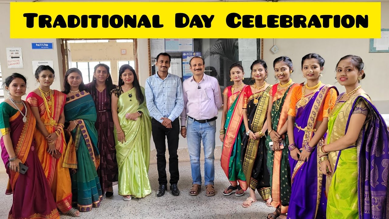 Traditional Day Celebration at College l Latur l Marathi Vlog l # ...