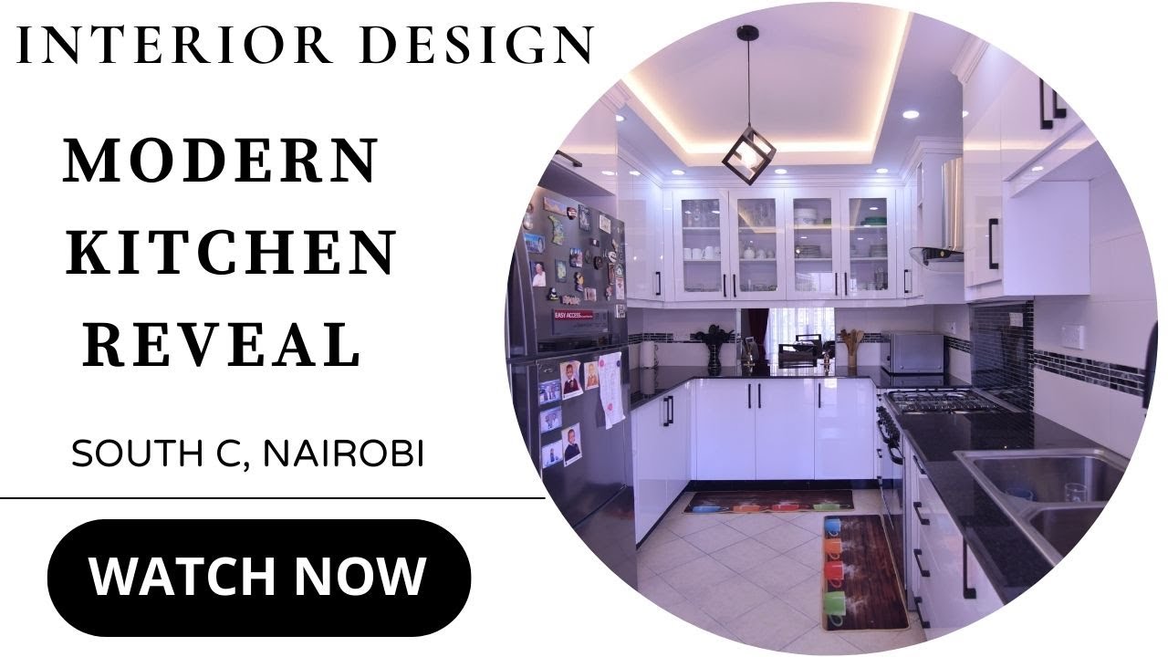 INTERIOR DESIGN | MODERN KITCHEN REVEAL | KITCHEN MAKEOVER | BEAUTIFUL ...