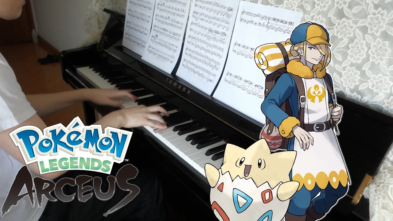 Volo's Battle theme - Piano【Pokemon Legends: Arceus】 - YouTube