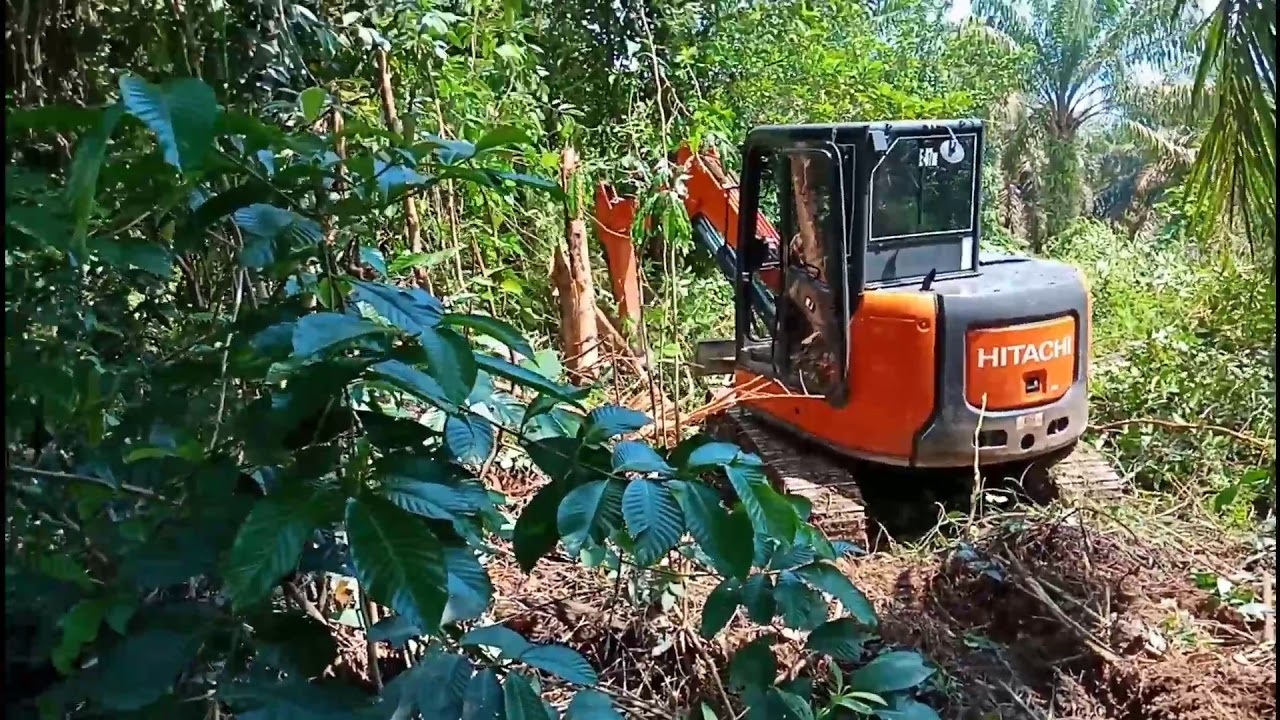 Exca mini HAMPIR NAGIS !!! ketika dipaksa untuk stacking... - YouTube