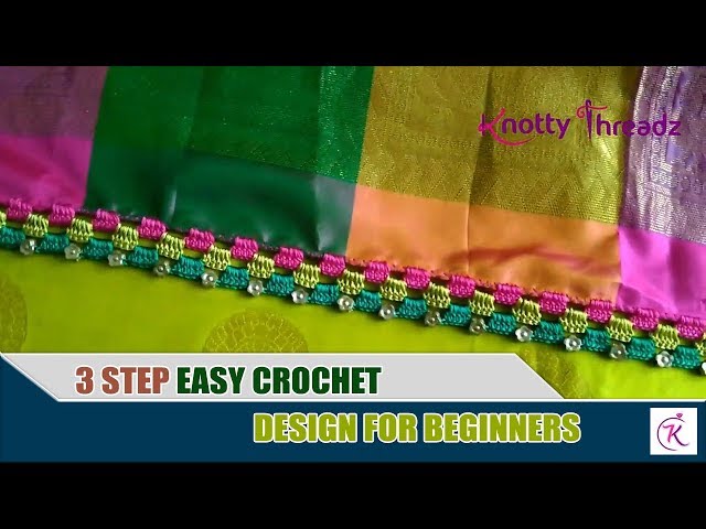 Crochet Designs For Sarees