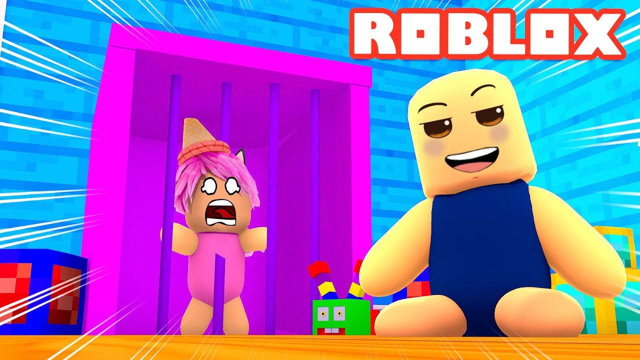 ESCAPA DE LA GUARDERIA DE BEBES EN ROBLOX 👶 Escape the Daycare - YouTube