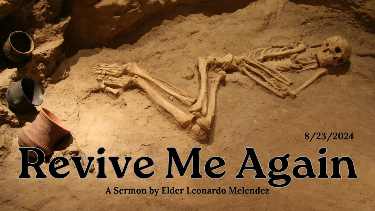 "Revive Me Again" by Elder Leonardo Melendez - YouTube