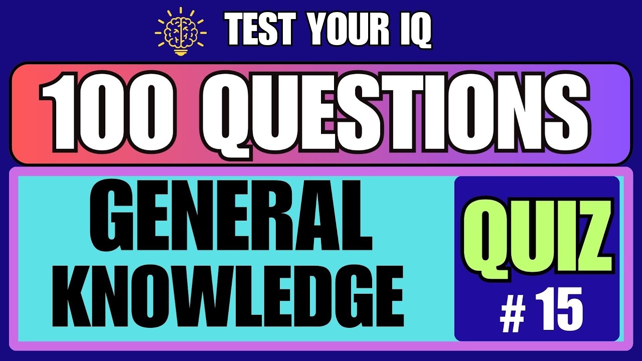 KNOWLEDGE IS POWER: RISE TO THE QUIZ CHALLENGE! ARE YOU READY? quiz #15 ...