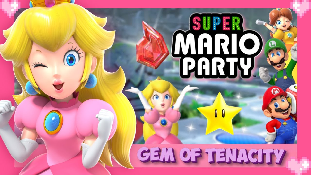 💗 Super Mario Party (Gem of Tenacity) 01 - Peach Gameplay 💗 - YouTube