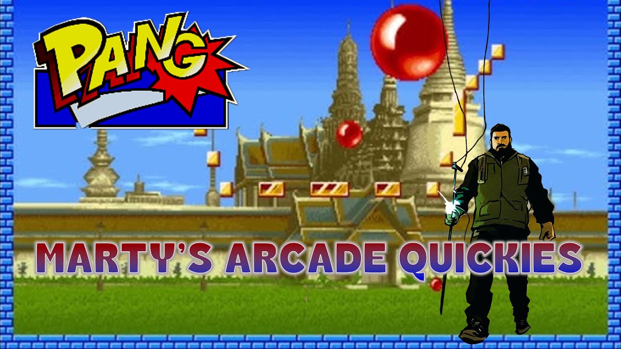 Marty’s Arcade Quickies: Pang! (Capcom 1989 Classic Arcade Bubble ...