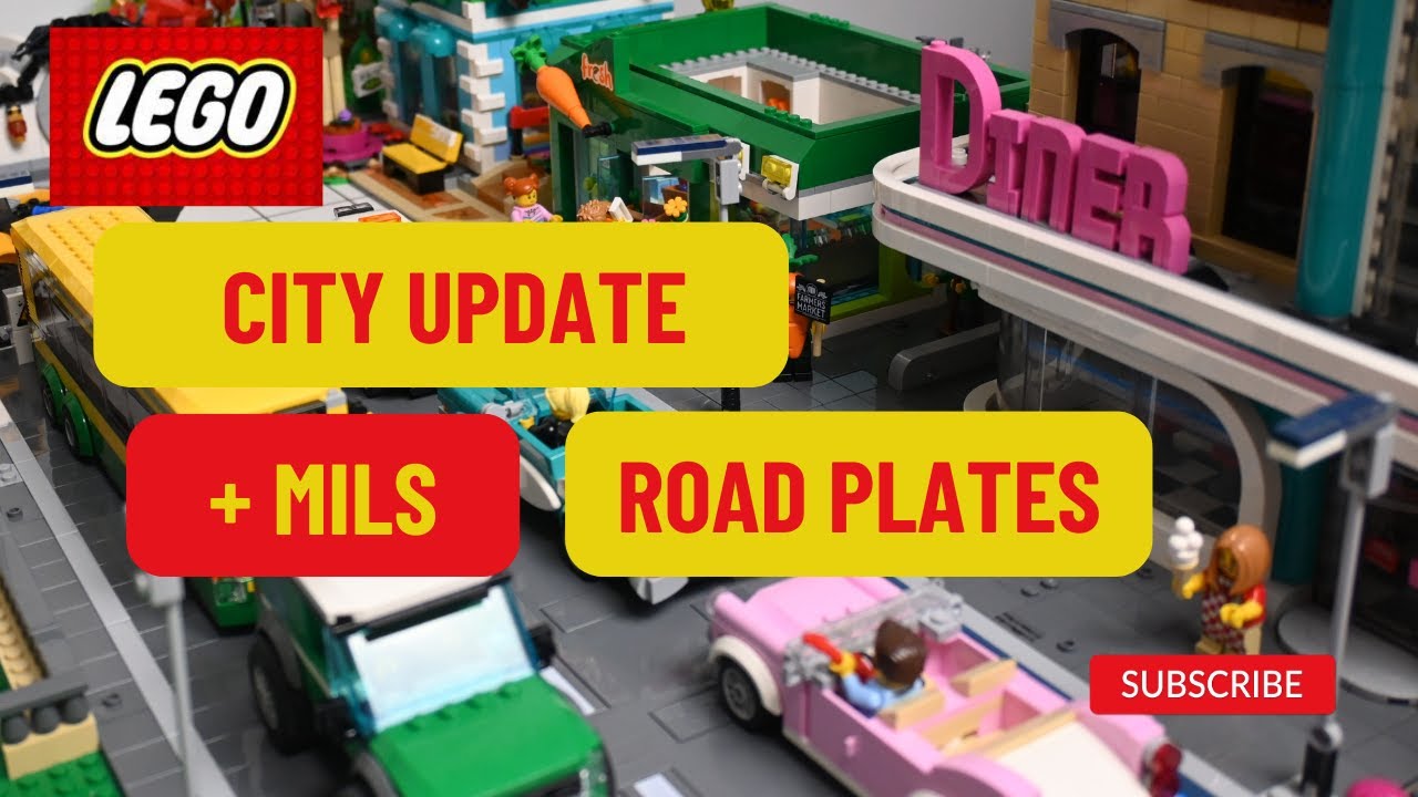 LEGO City Update and MILS Road Plates - YouTube