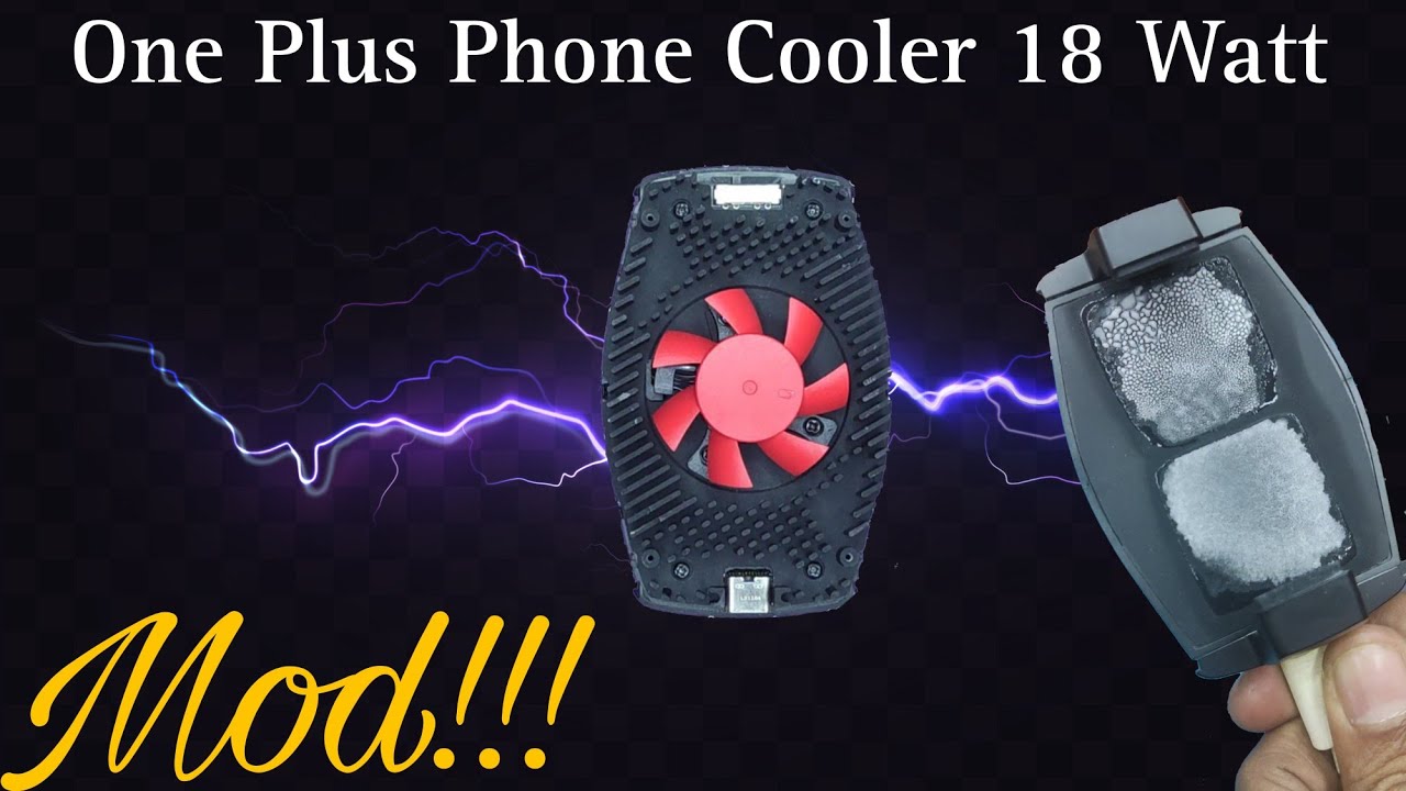 One Plus Phone Cooler 18Watt Mod,, #disassembly #teardown - YouTube