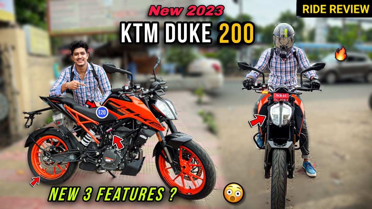 Finally 😱 KTM Duke 200 Led Light New Model 2023 RIDE REVIEW - New ...