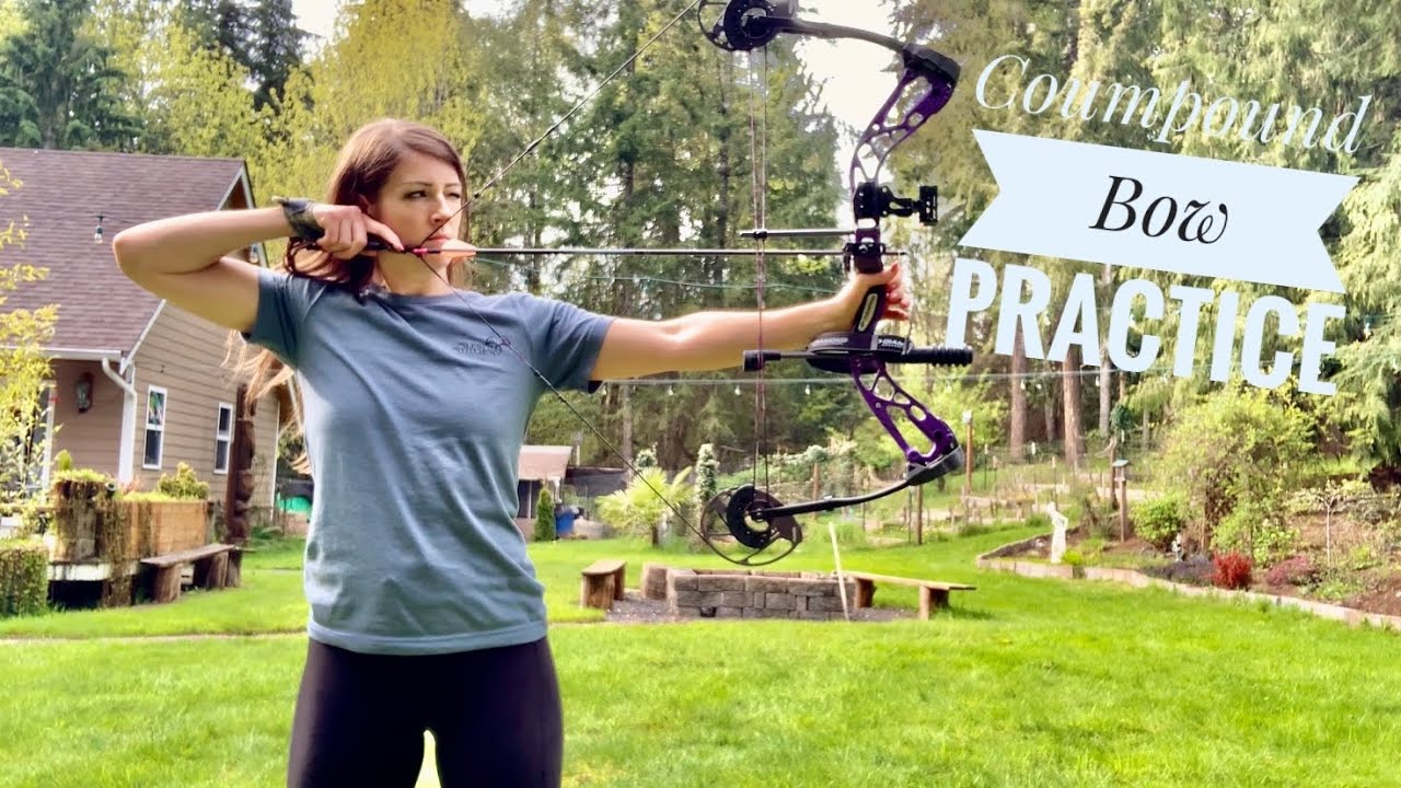 Compound Bow Practice - YouTube