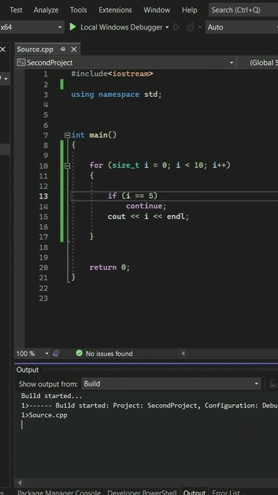 How the 'continue' Keyword Works in C++ Loops! 🚀 | C++ Programming Tips #coding #programming ...