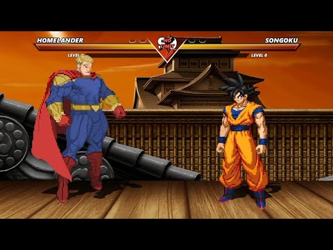 HOMELANDER vs GOKU - High Level Insane Fight! - YouTube