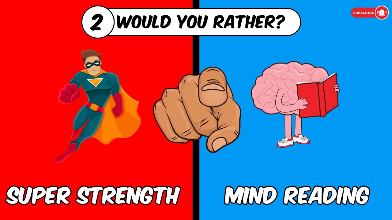Are YOU A Super Hero...?? Would You Rather Quiz!! - YouTube