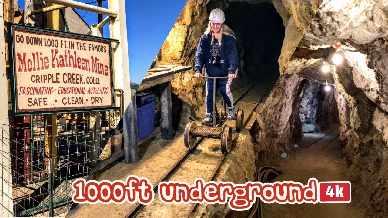 EXPLORING |1000FT| UNDERGROUND: MOLLIE KATHLEEN MINE - YouTube