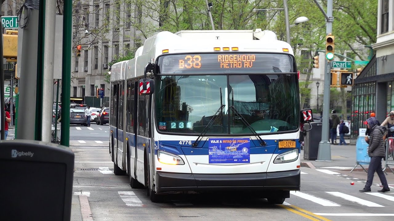 MTA New York City Bus 2012-2013 New Flyer XD60 "Xcelsior" Artic 4776 On ...