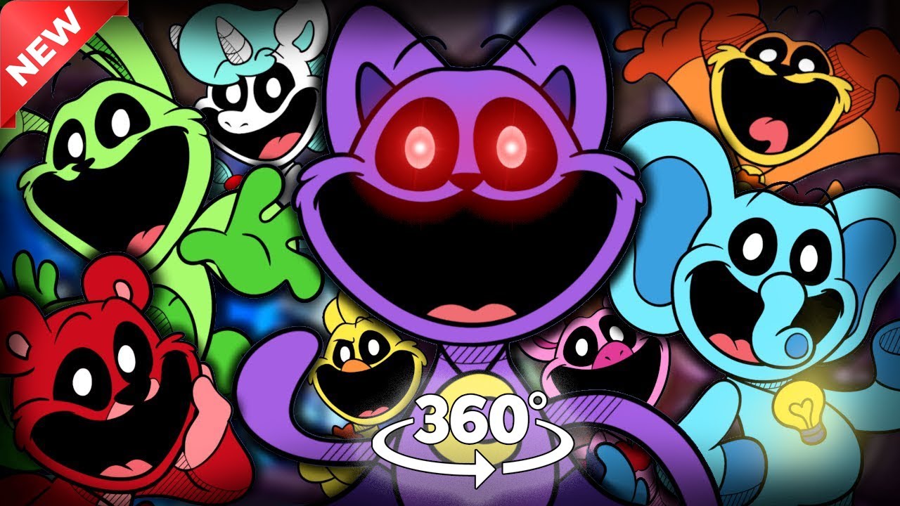 ⭕ 360 VR Smiling Critters Carboard Voiceline Cartoon Animation - YouTube