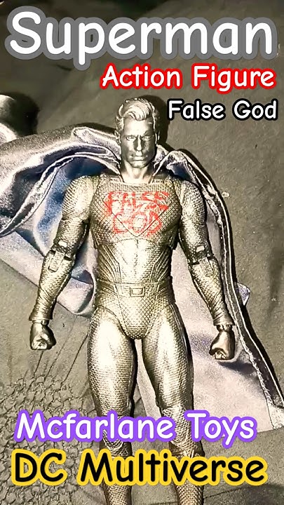 🦸 Superman | False God | Mcfarlane Toys | DC Multiverse | Action Figure | Platinum Edition - YouTube