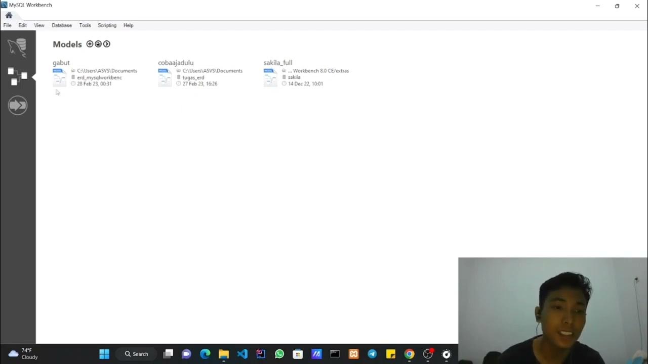 Tutorial Membuat ERD - MySQL Workbench - YouTube