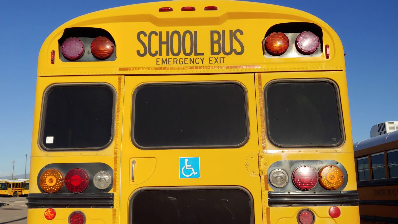 Start up and light check walk around bus 164 - YouTube