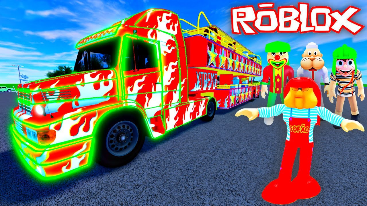 ROBLOX JOGO da CARRETA FURACÃO com FOFÃO e Amigos DANÇANDO na carrreta ...
